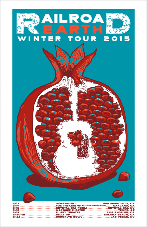 Railroad Earth Announce West Coast Winter Tour | Grateful Web Railroad Earth Announce West Coast Winter Tour | Grateful Web