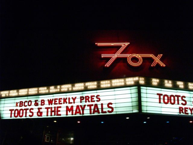 Toots & the Maytals | Fox Theatre | 5/9/2010