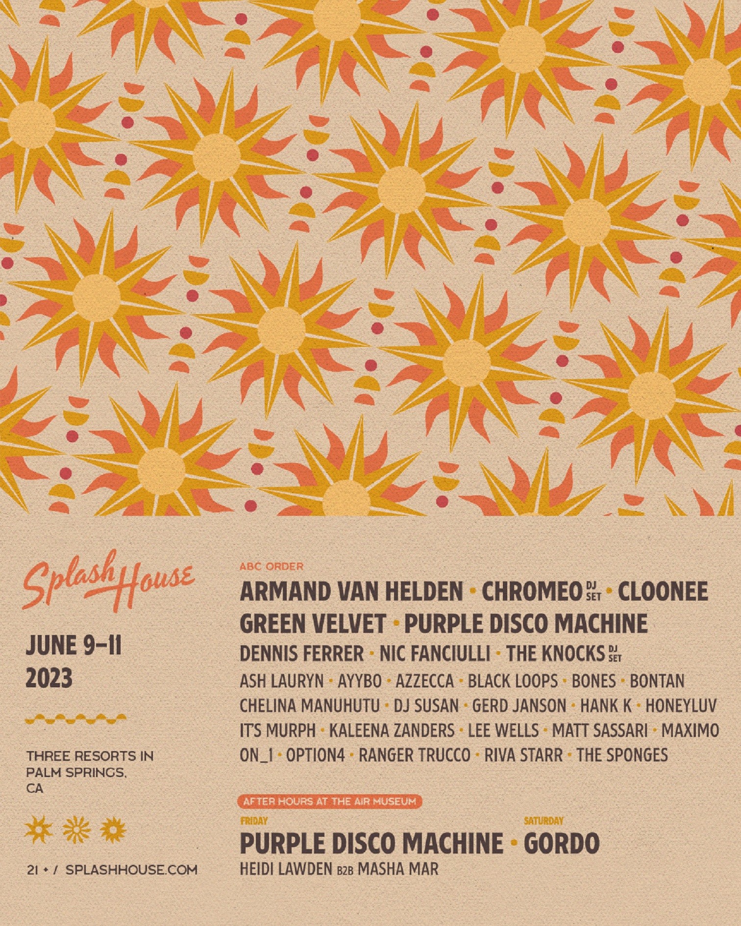 Splash House Announces June Lineup For 10 Year Anniversary Season