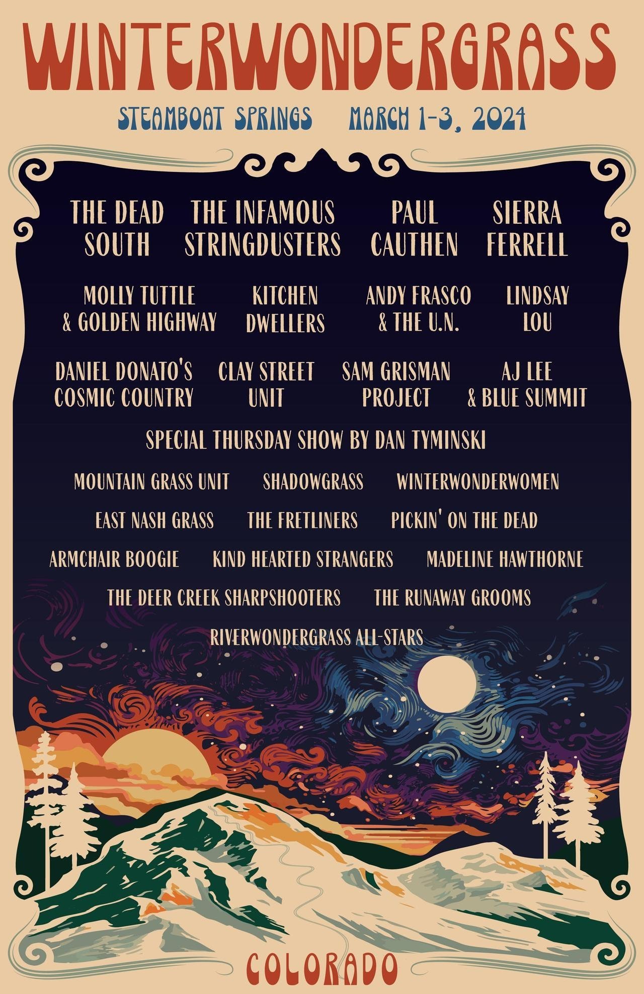 THE DEAD SOUTH, THE INFAMOUS STRINGDUSTERS, SIERRA FERRELL AMONG ACTS ...