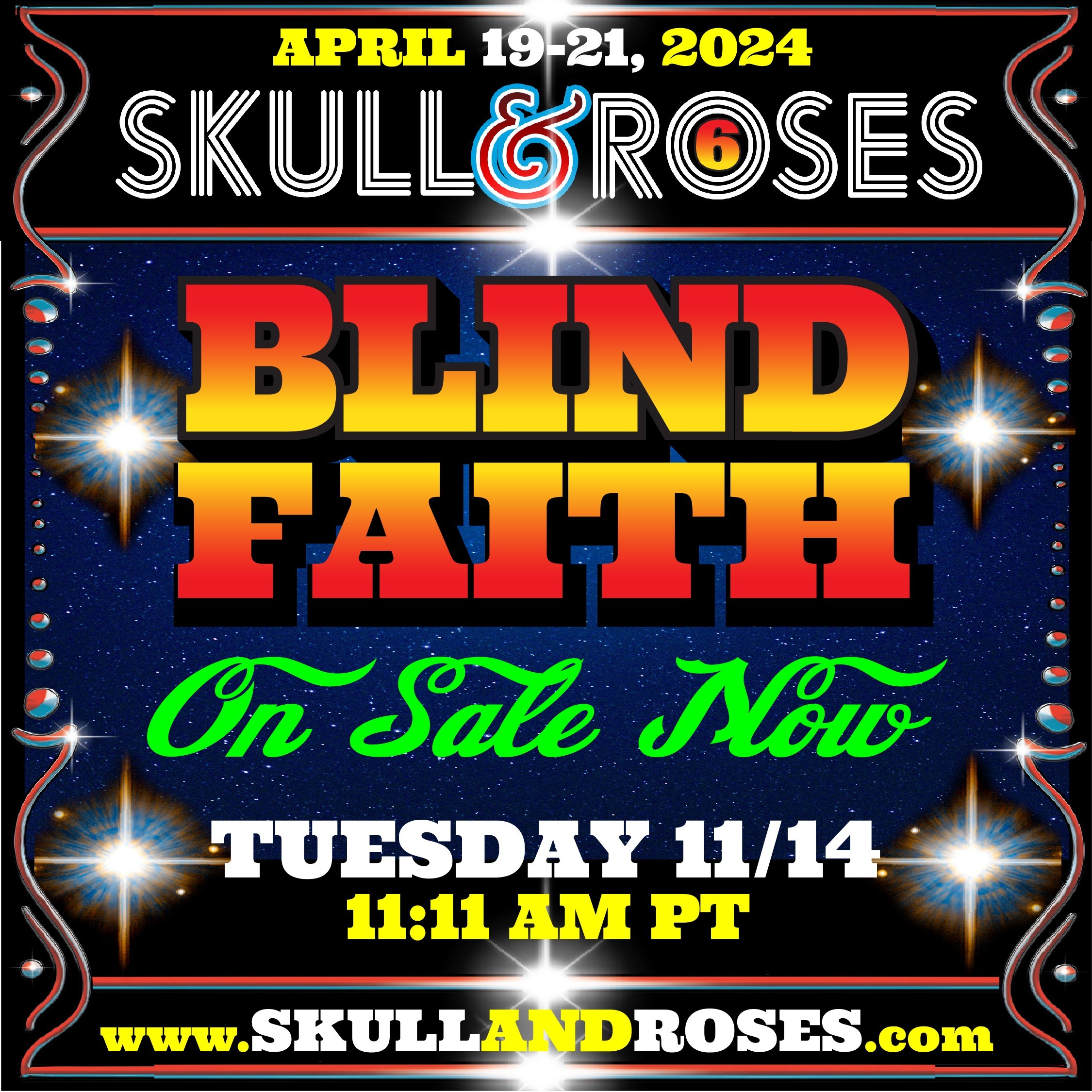 Catch the Early Bird Before it Flies: Skull and Roses Festival's Blind ...