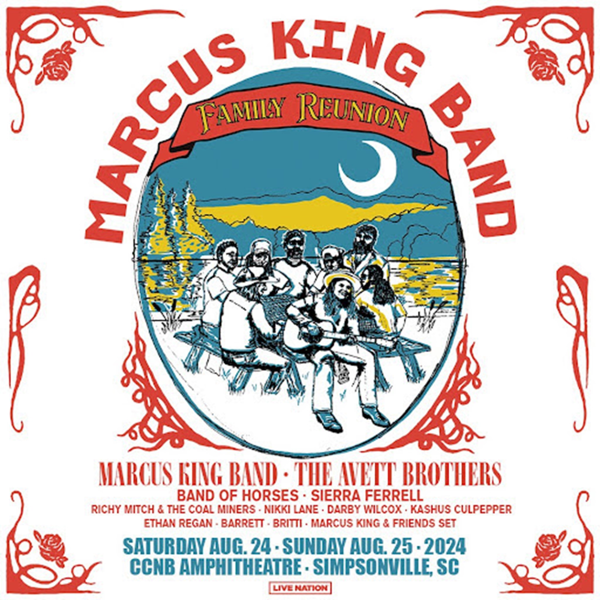 Marcus King Band Family Reunion featuring Marcus King Band, The Avett ...